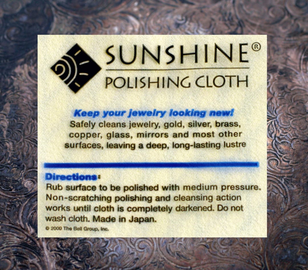 Jewelry Polishing Cloth Sunshine Polishing Cloth Large Size Sterling ...