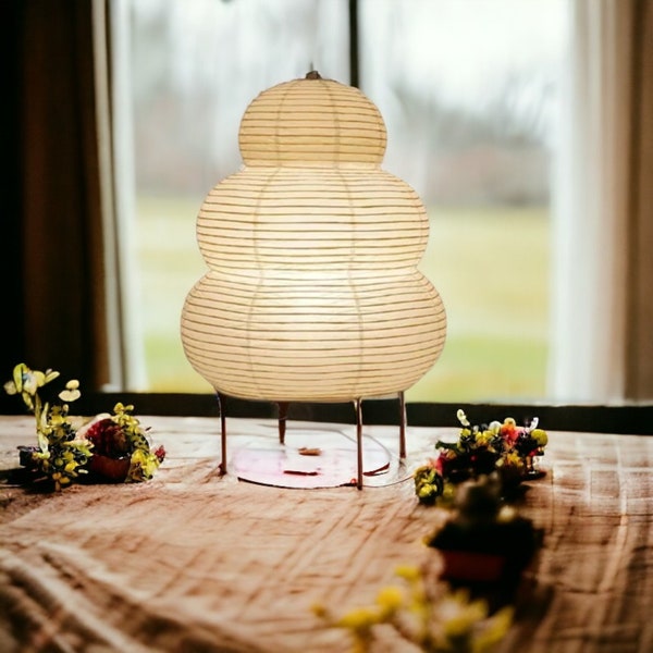 Rice Paper Lamp - Etsy