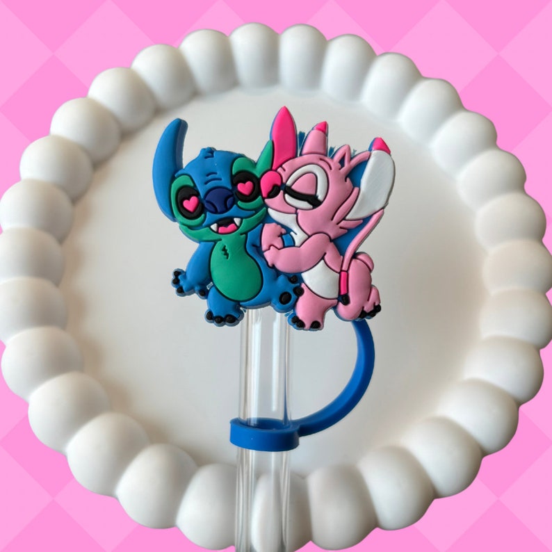 Disney LILO & Stitch Straw Topper 10mm Stitch Back to School - Etsy