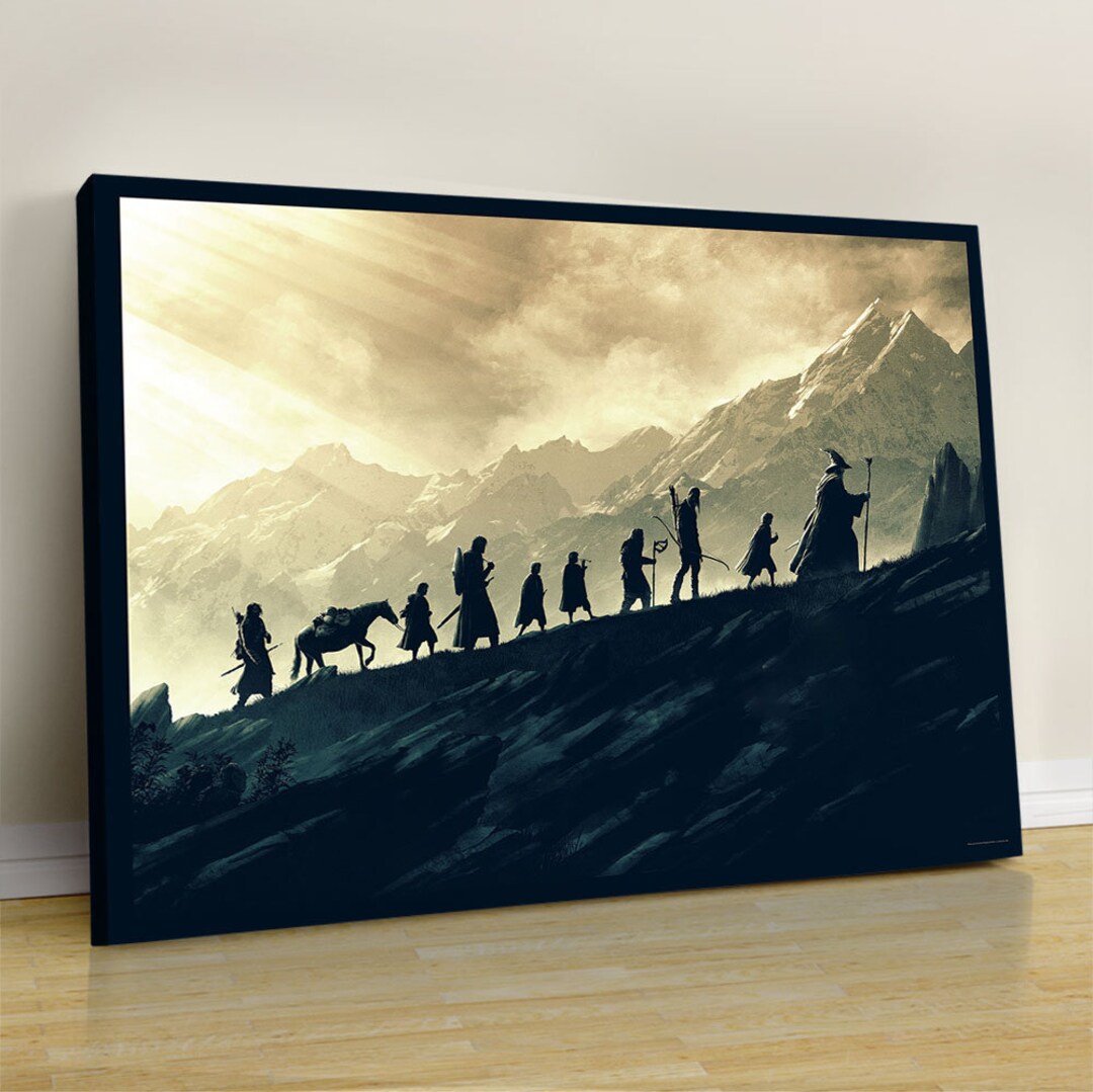 Movie Poster, Film Poster, Game Poster, Large Canvas Art, Abstract ...