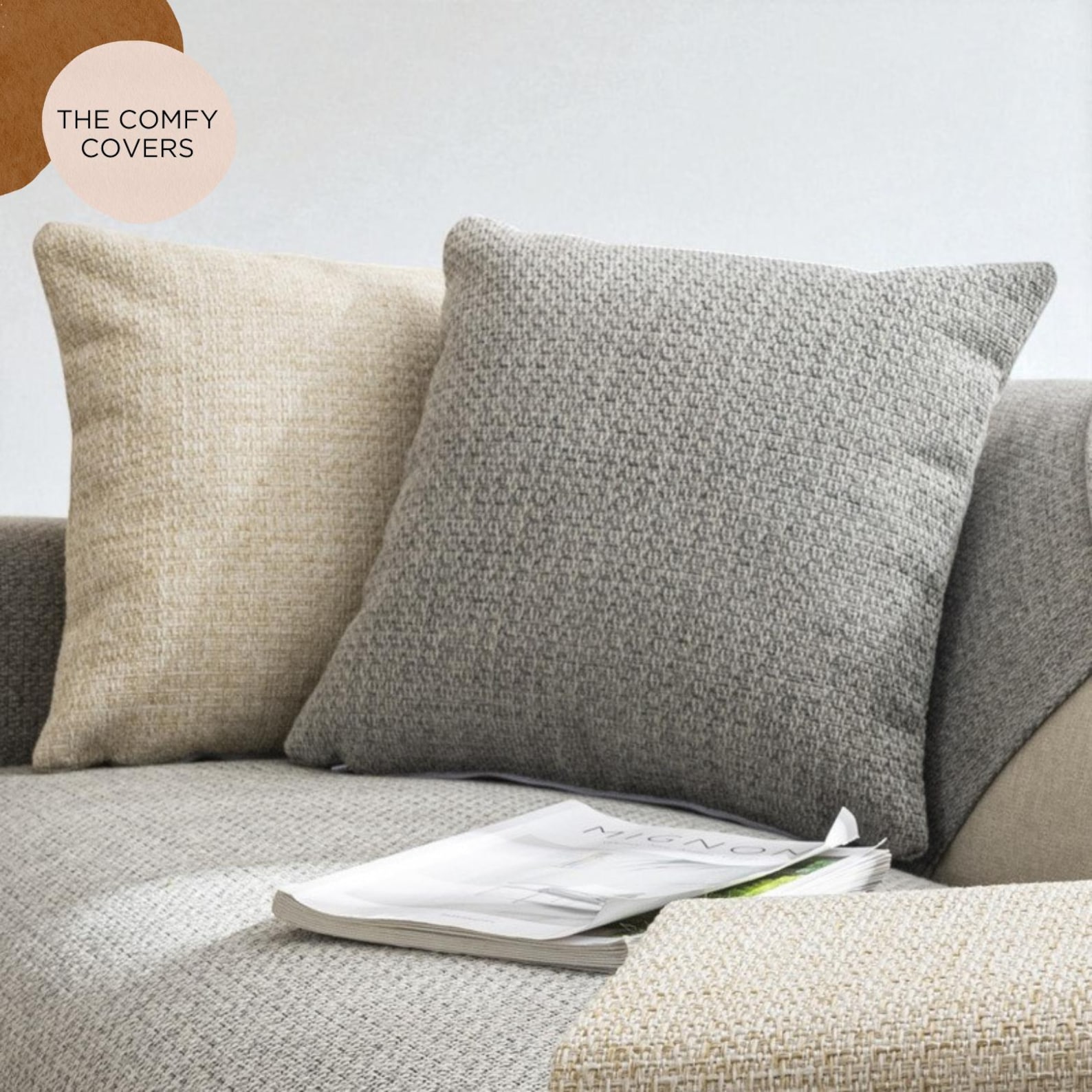 Sofa Dust Cover, Cotton Couch Cover, Linen Sofa Cover, Large Size Couch ...