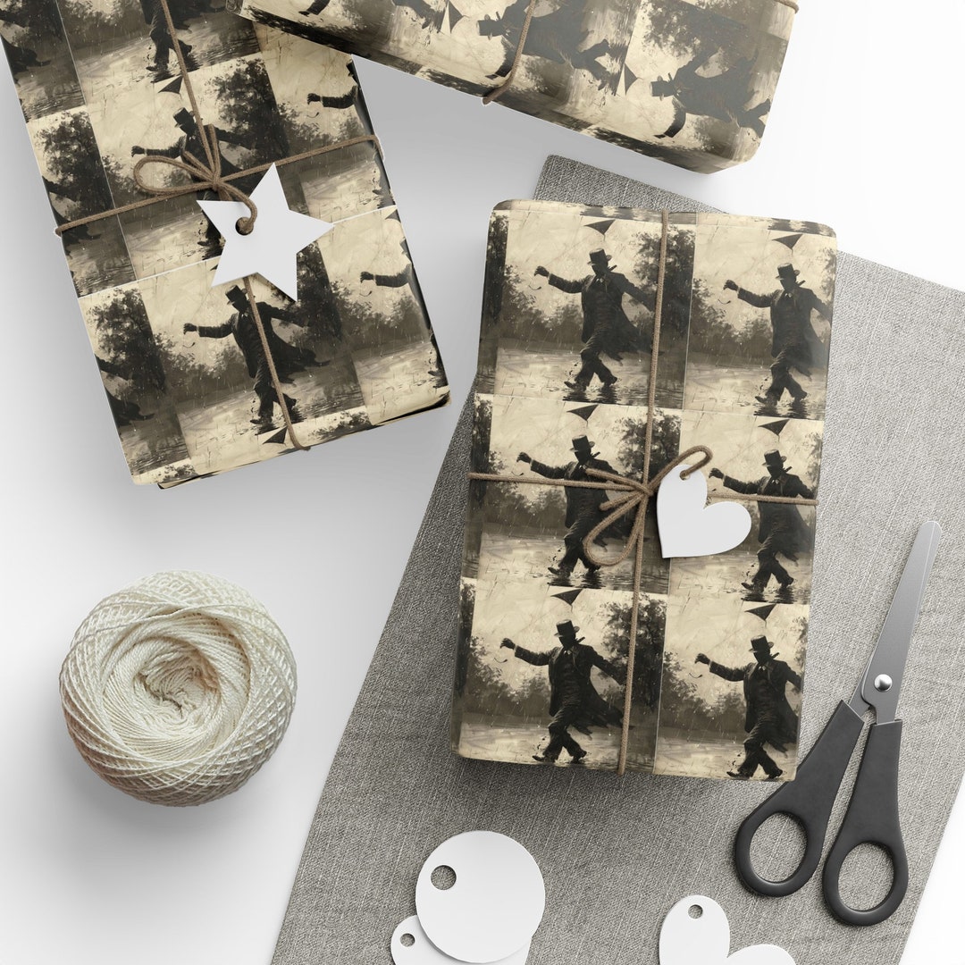 Invisible Man Flying Kite 3 Custom Wrapping Paper Gifts for Everyone ...