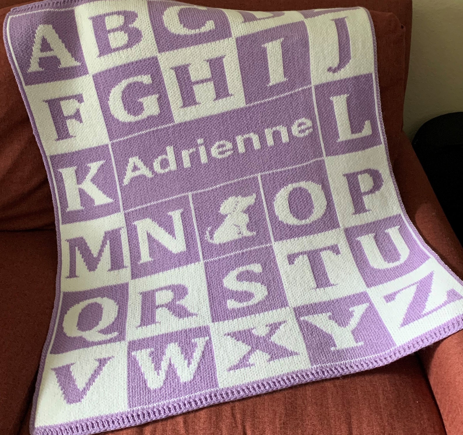 Personalized Alphabet Blanket FREE SHIPPING Name Blanket - Etsy