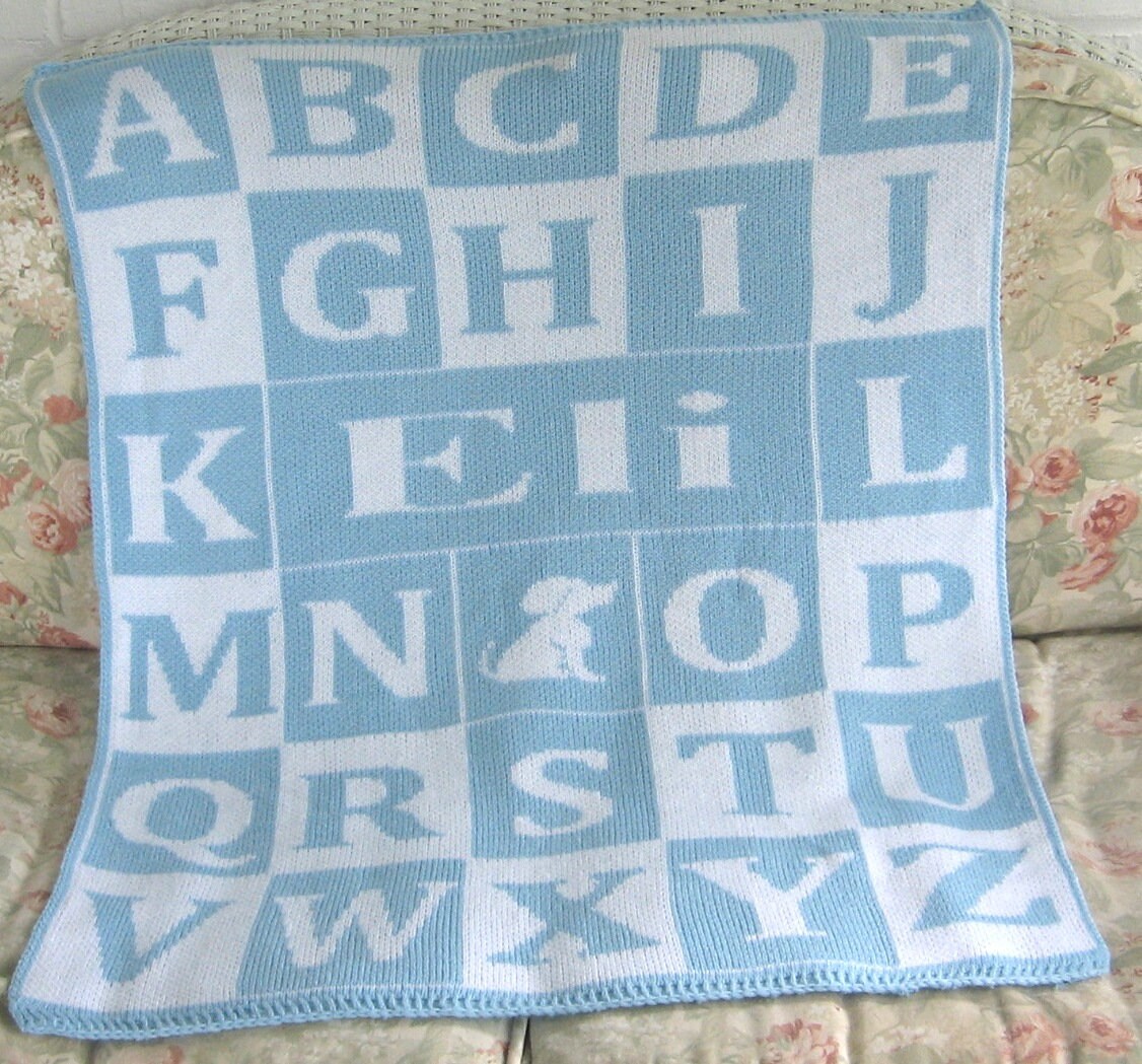 Personalized Alphabet Blanket FREE SHIPPING Name Blanket | Etsy