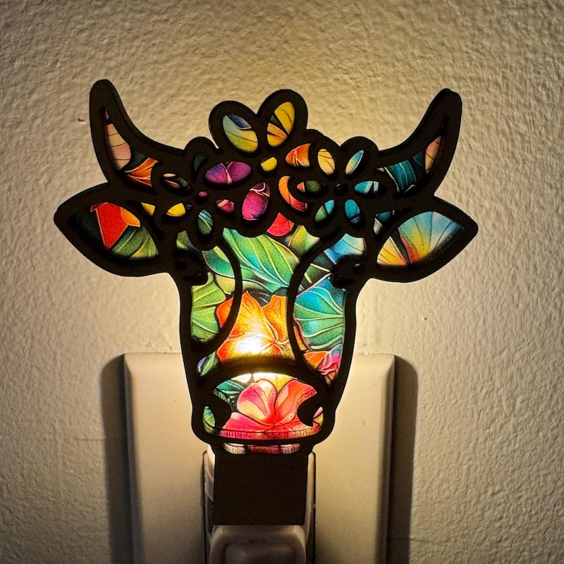 Cow Night Light - Etsy
