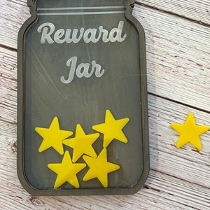 Personalized Reward Jar With Stars, Potty Training Jar, Classroom ...