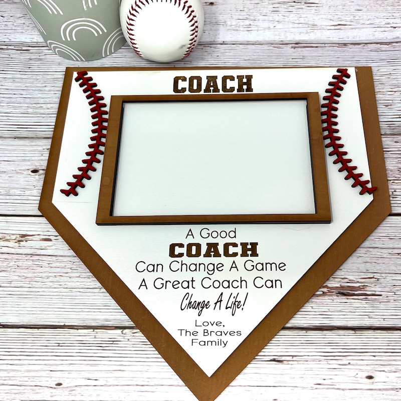 Baseball Coach Frame - Etsy