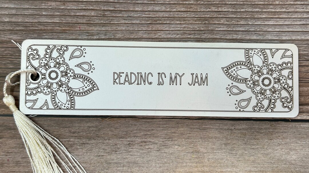 Reading is Magical Bookmark, Gift for Reader, Cute Bookmark for Women ...