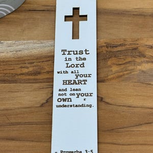 Bible Verse Bookmark, Religious Bookmark, the Lord is My Shepherd ...