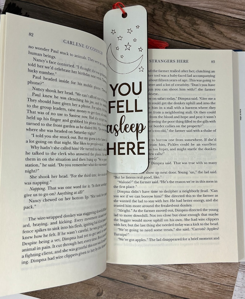 Shhh Im Reading Bookmark Gift for Reader Cute Bookmark for - Etsy