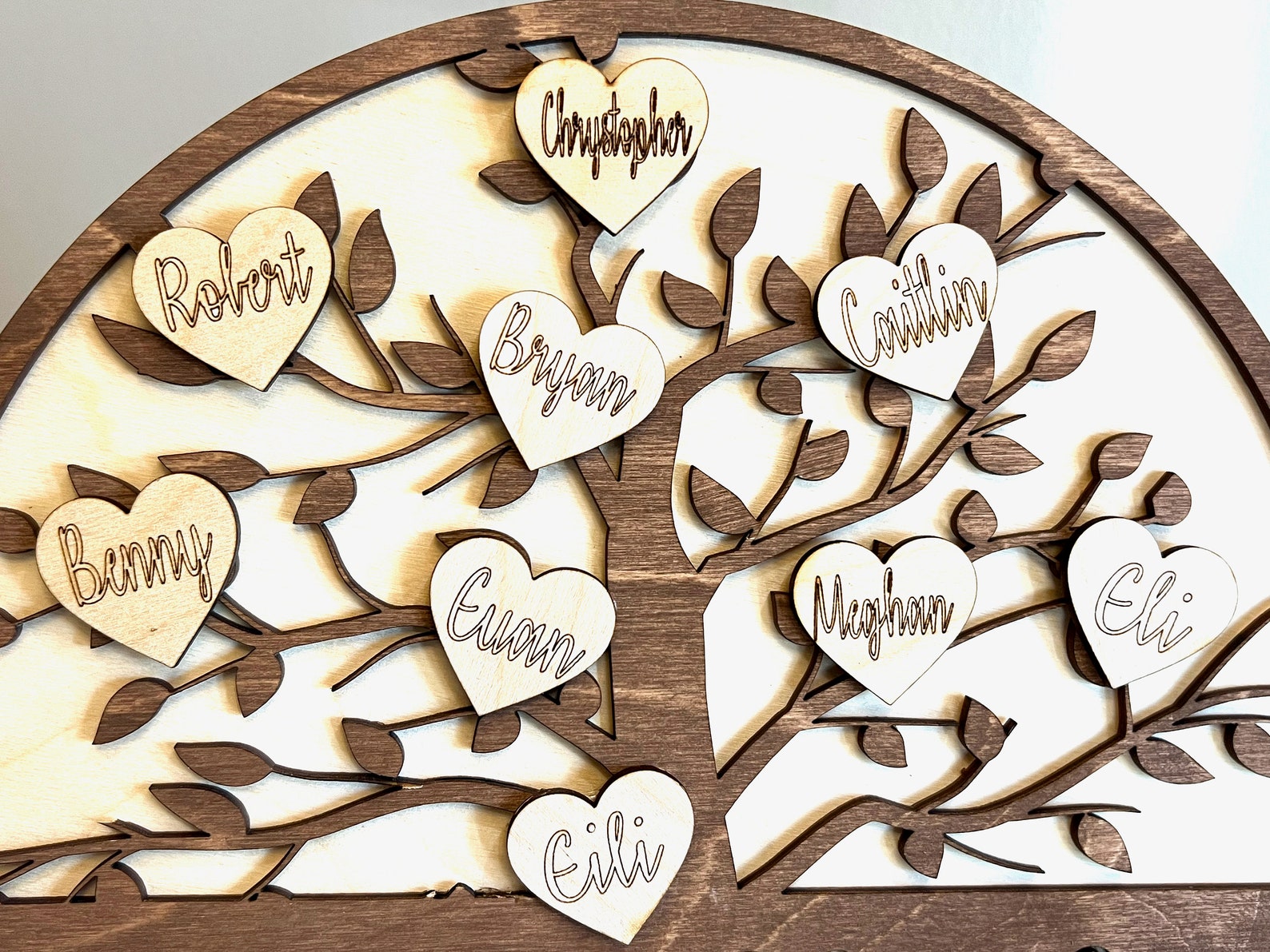 Family Tree Sign, Gift From Grandkids, Grandkids Sign, Grandchildren ...