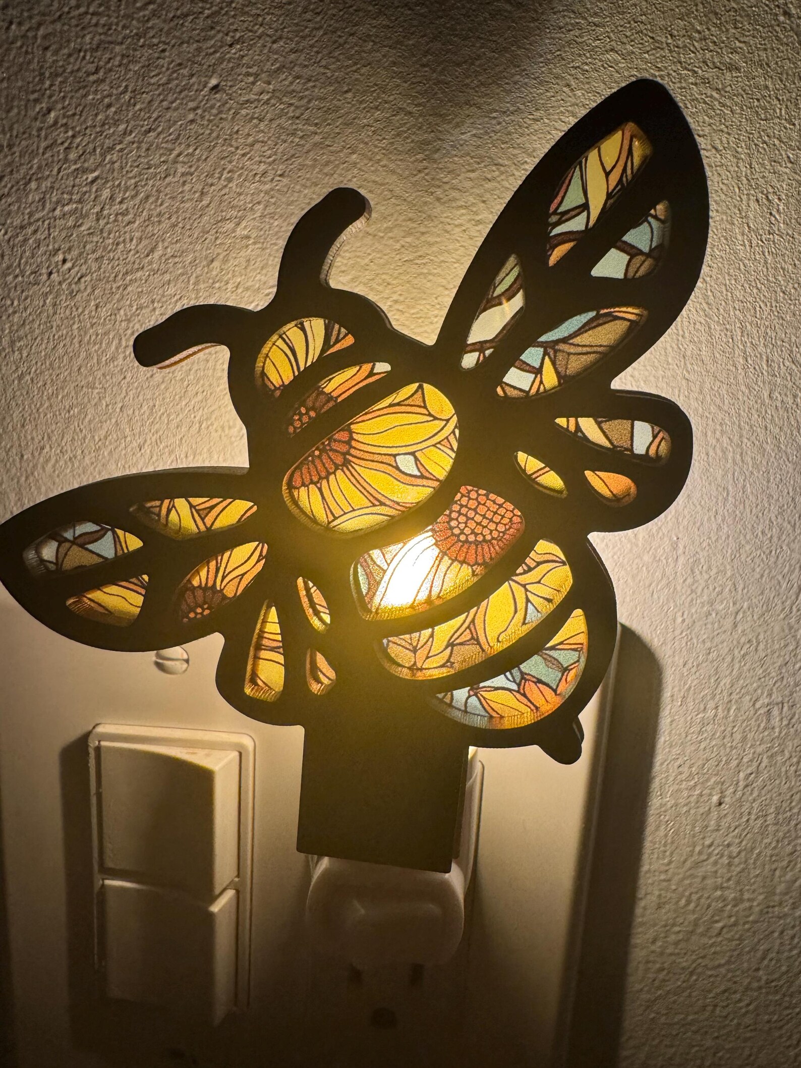 Beehive Nightlight for Kitchen, Bee Nightlight, Beehive Decorations ...