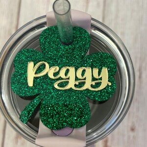 Shamrock Stanley Nameplate Digital File, Shamrock Name Svg, Stanley ...
