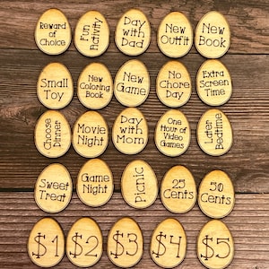 Easter Tokens, Easter Egg Tokens, Easter Bunny Tokens, Easter Bunny ...