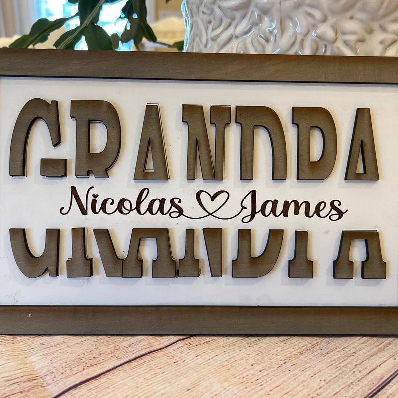 Grandpa Sign - Etsy