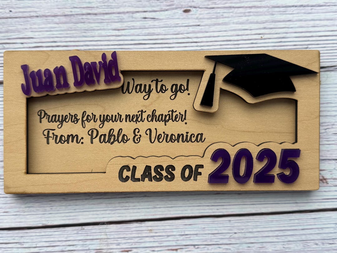 Graduation Money Holder, Money Holder Graduation Gift for Her ...