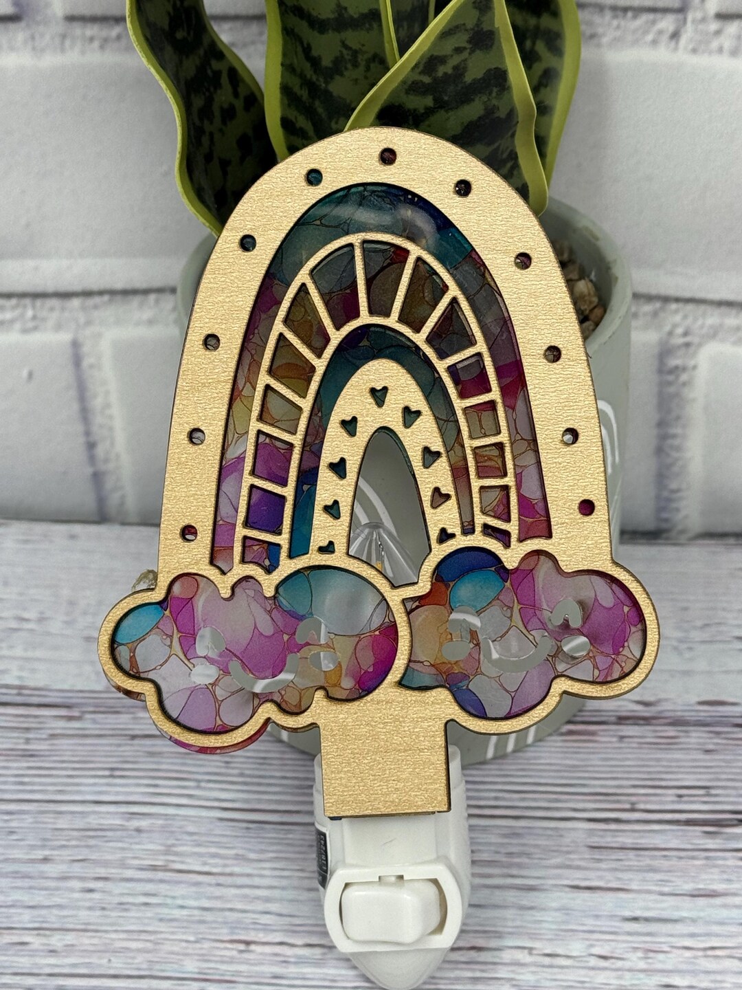 Rainbow Night Lights, Rainbow Decor, Rainbow Nightlight Custom Decor ...