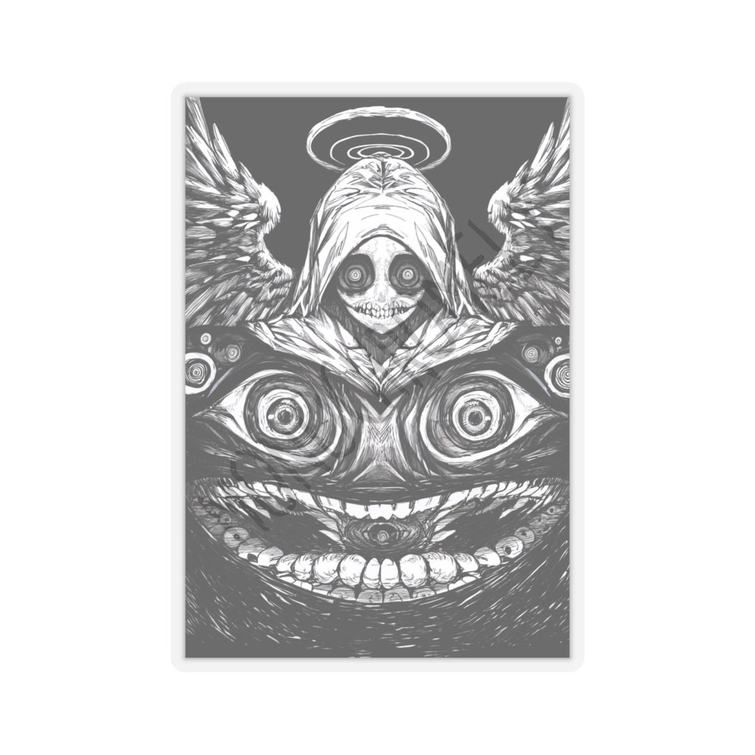 Eyeball Horror Sticker Alt Demon Goth Aesthetic Horror Weirdcore Grunge ...