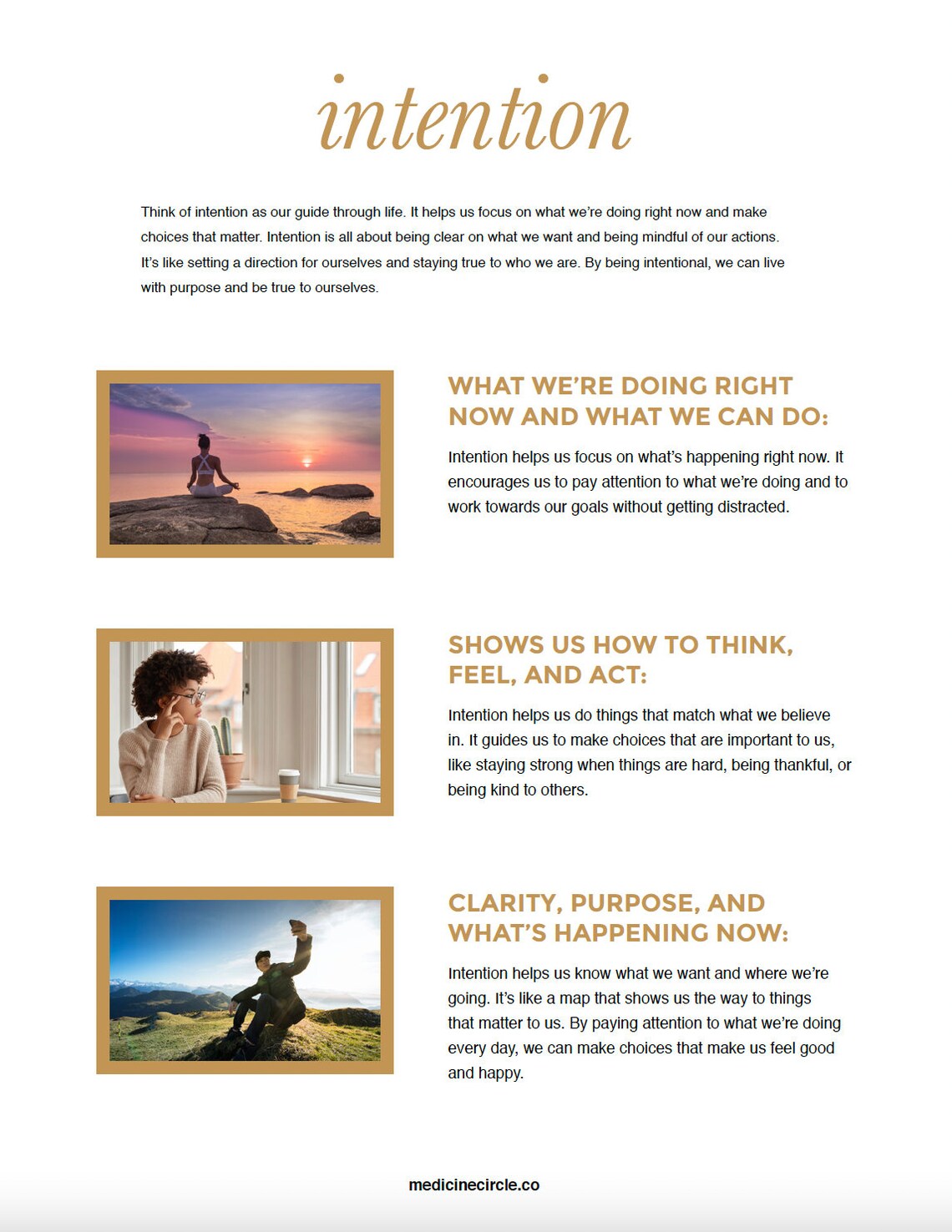 Understanding Intention Vs. Expectation Workbook: Mindful Living ...