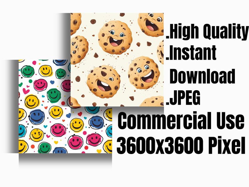 GROOVY RETRO, Retro Happy Face Seamless Pattern, 20 Retro Background ...