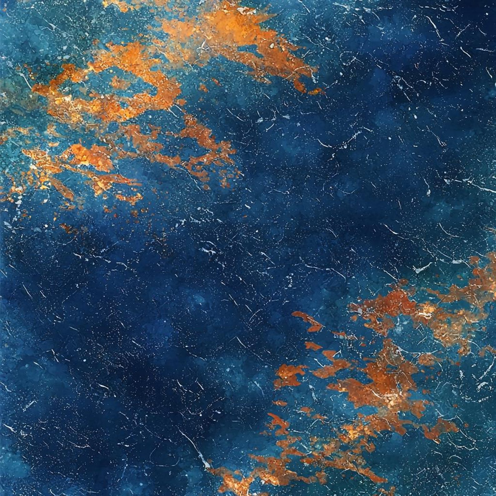 Grunge Patina Digital Paper, Antique Copper Textures, Damask Printable ...