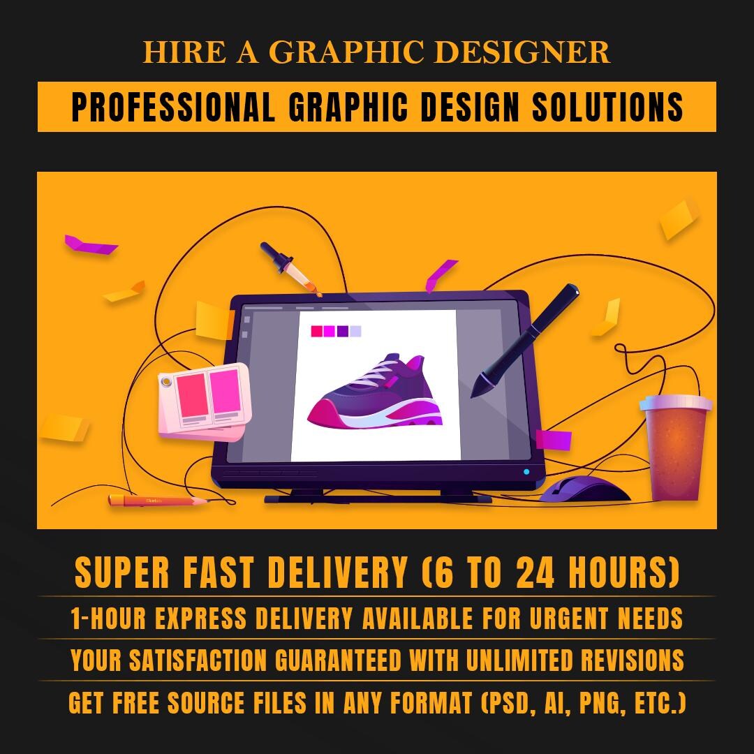 Custom Graphic Design Service: Logo, Poster, Professional Graphics ...