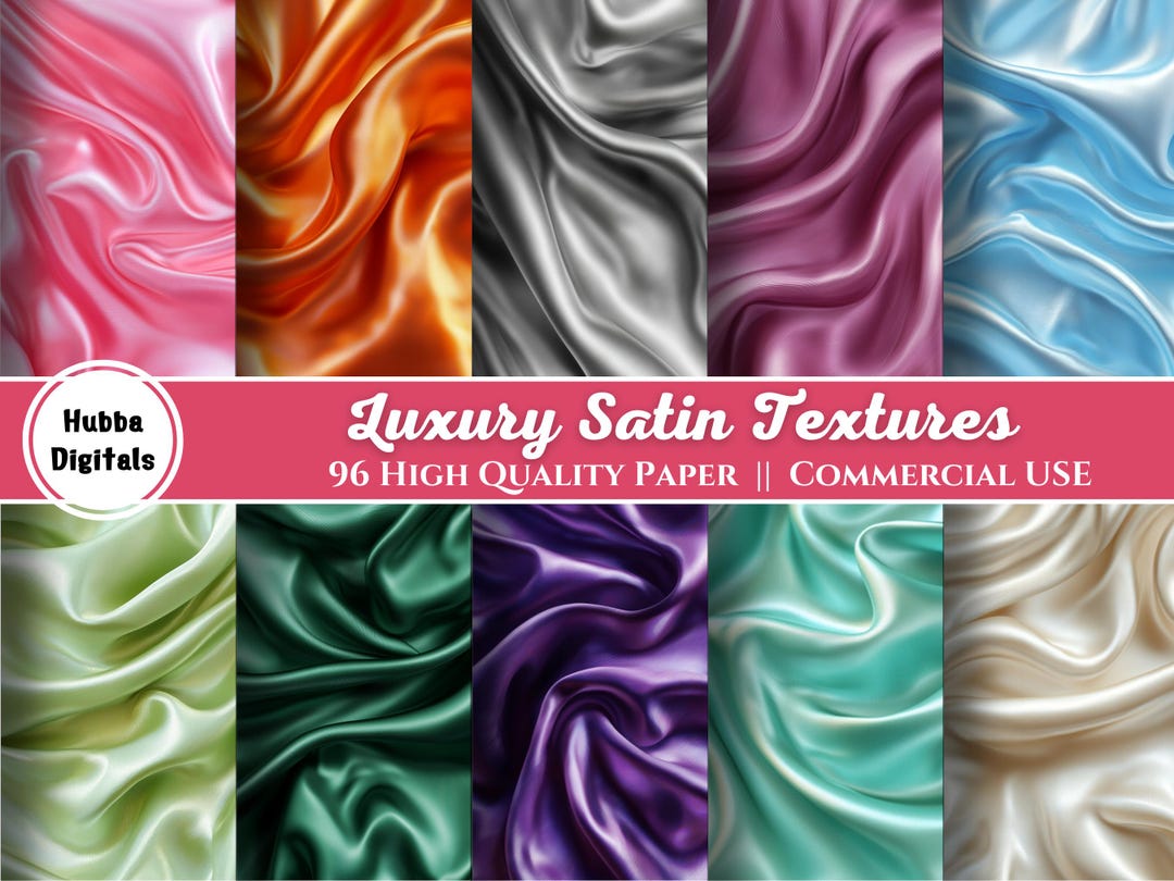 Luxury Satin Textures, Silky Digital Paper Printable Backgrounds for ...