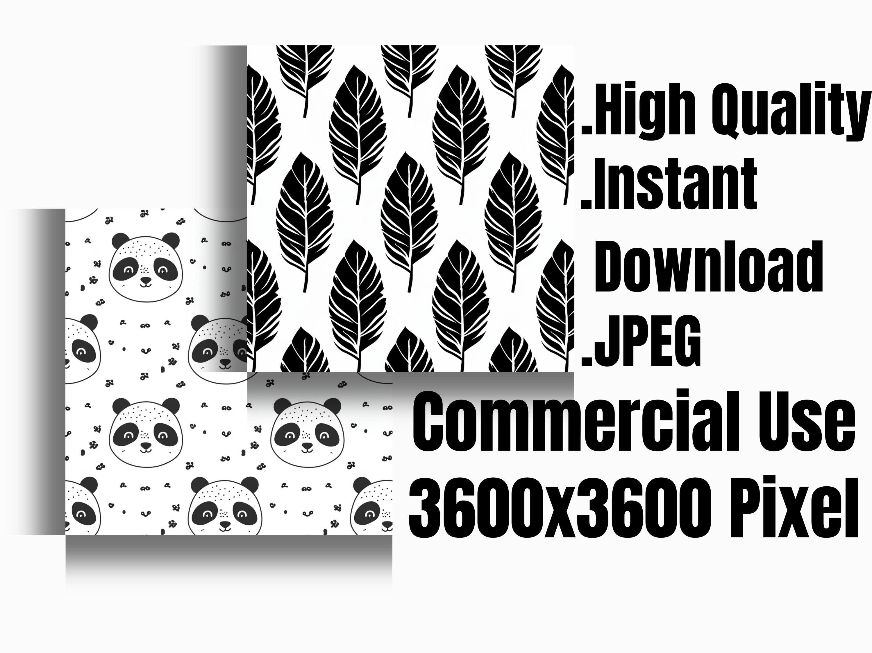 Black and White Doodle Digital Paper Pack| 50 Patterns Scrapbooking ...