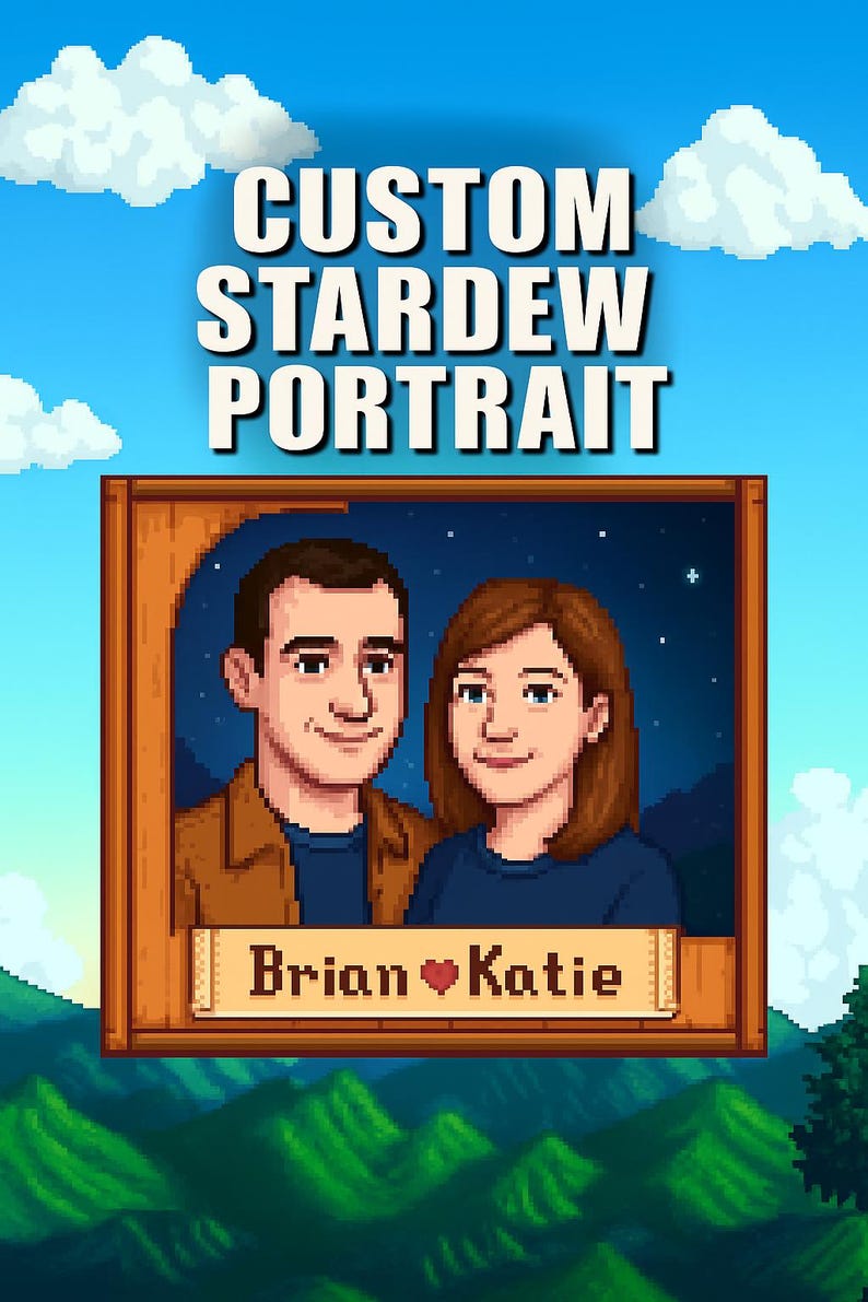 Custom STARDEW VALLEY Portraits, Stardew Valley Custom Portraits ...