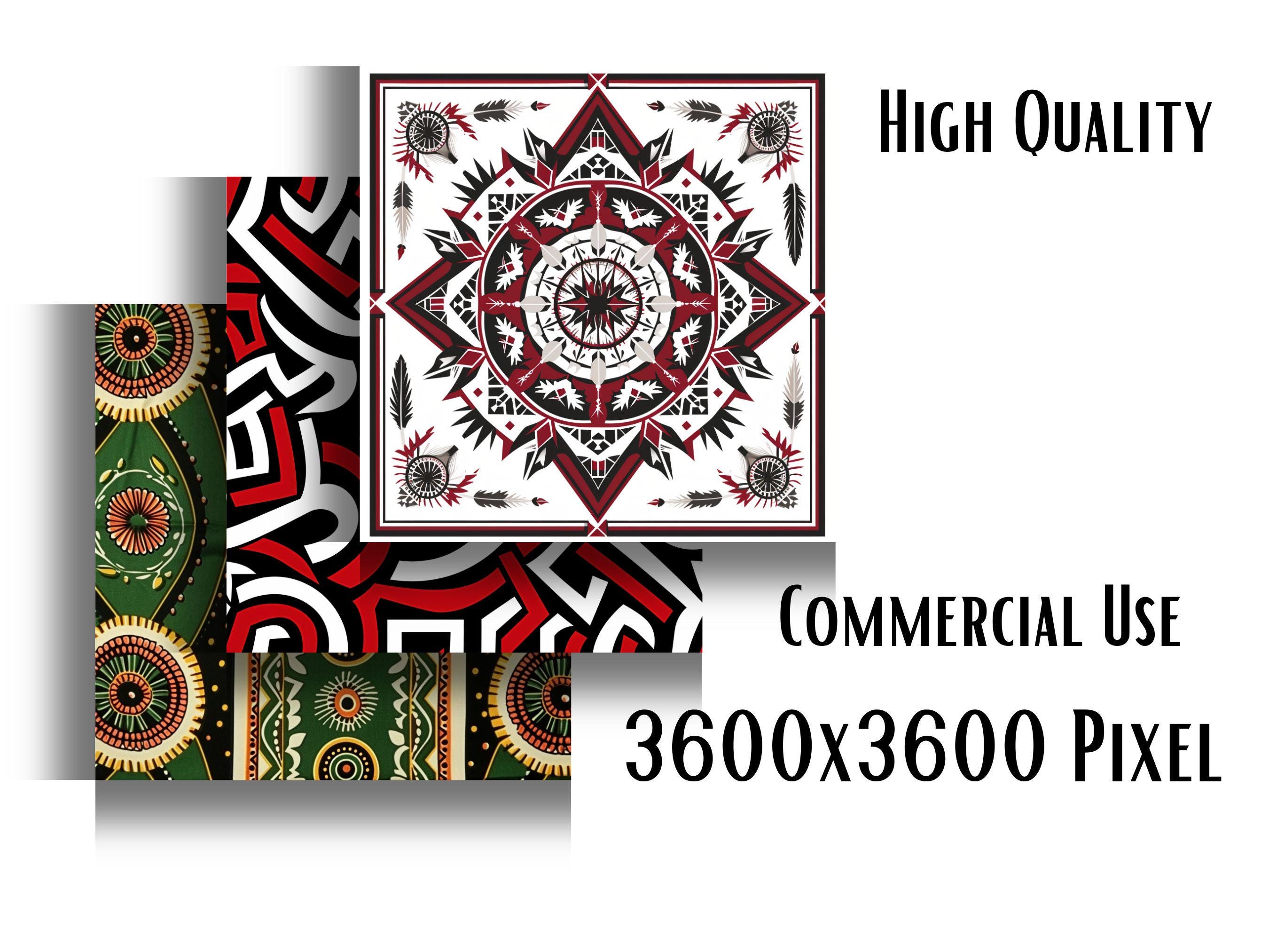 Aztec Patterns Native Digital Paper Pac, 22 Scrapbooking Pages ...