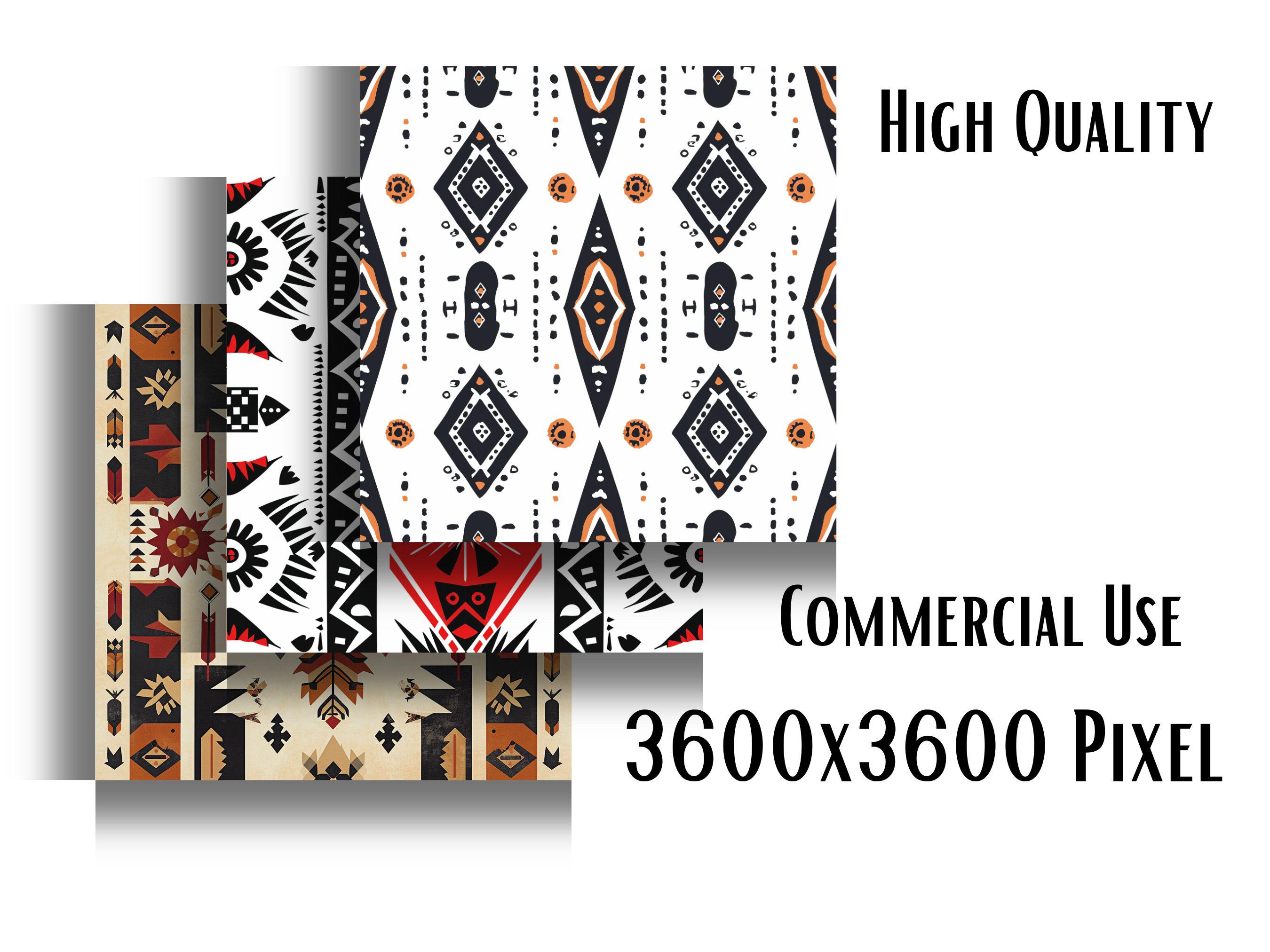 Aztec Patterns | Tribal Designs | Tribal Backgrounds | Digital Paper ...