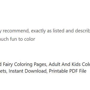 39 Enchanted Fairy Coloring Pages, Adult and Kids Coloring Book ...