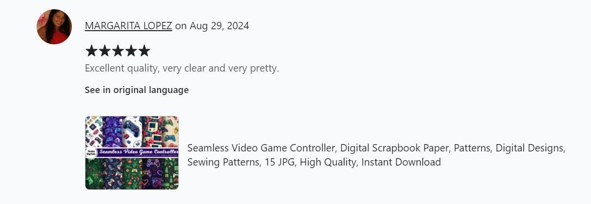 Seamless Video Game Controller, Digital Scrapbook Paper, Patterns ...