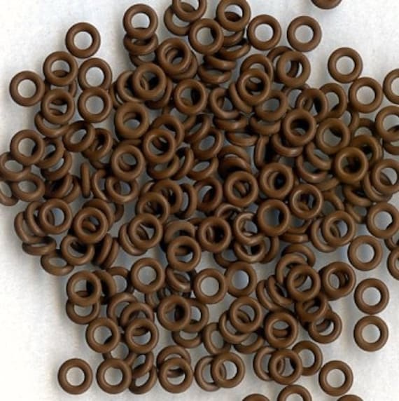 7.25mm Chocolate Brown O Rings - Etsy