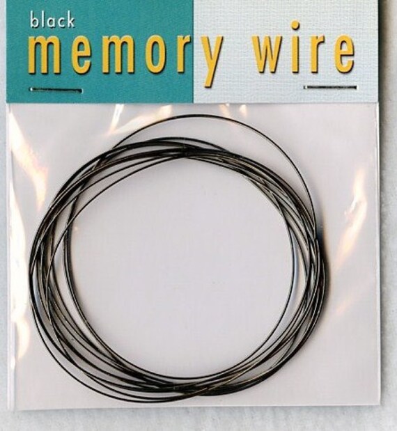 Oval Memory Wire Gun Metal | Etsy