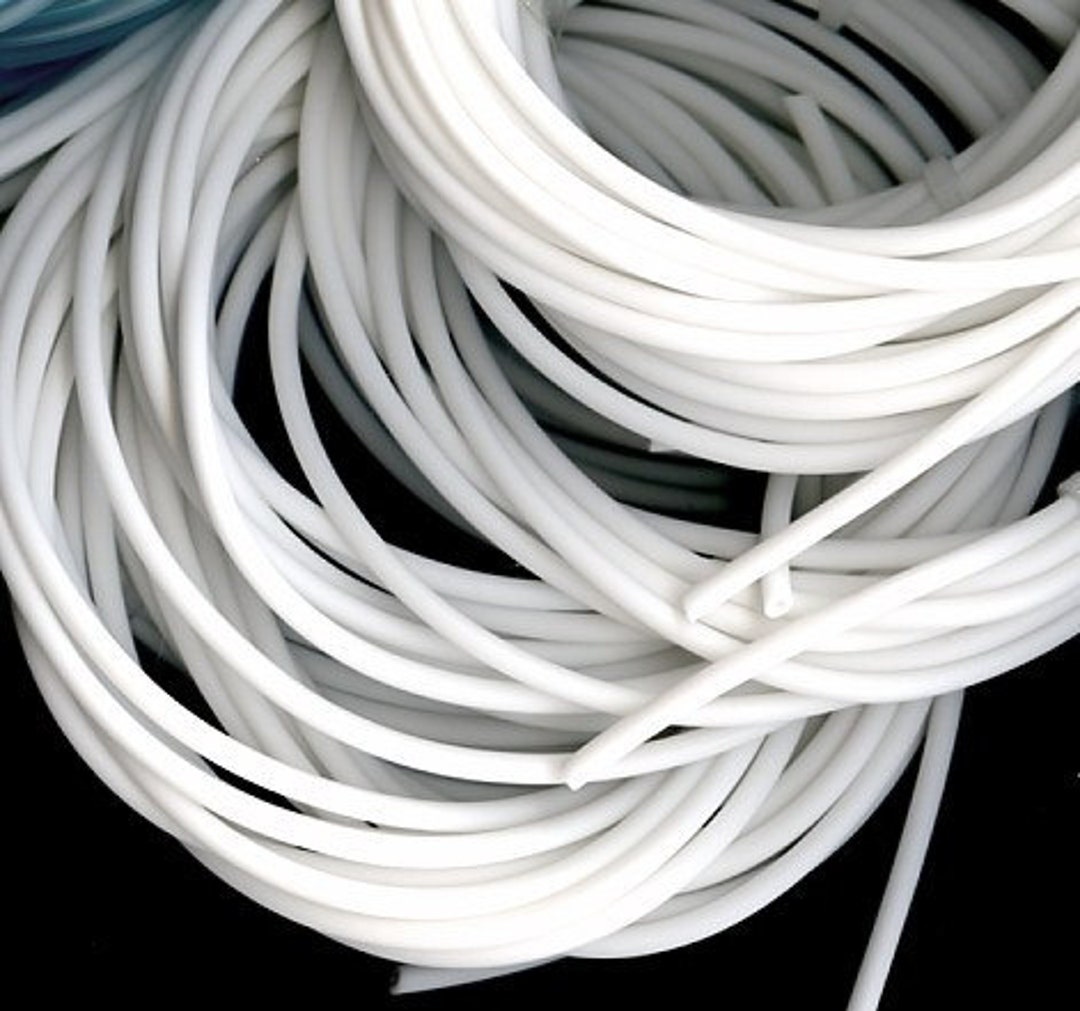 3MM PURE WHITE Tubing - Etsy
