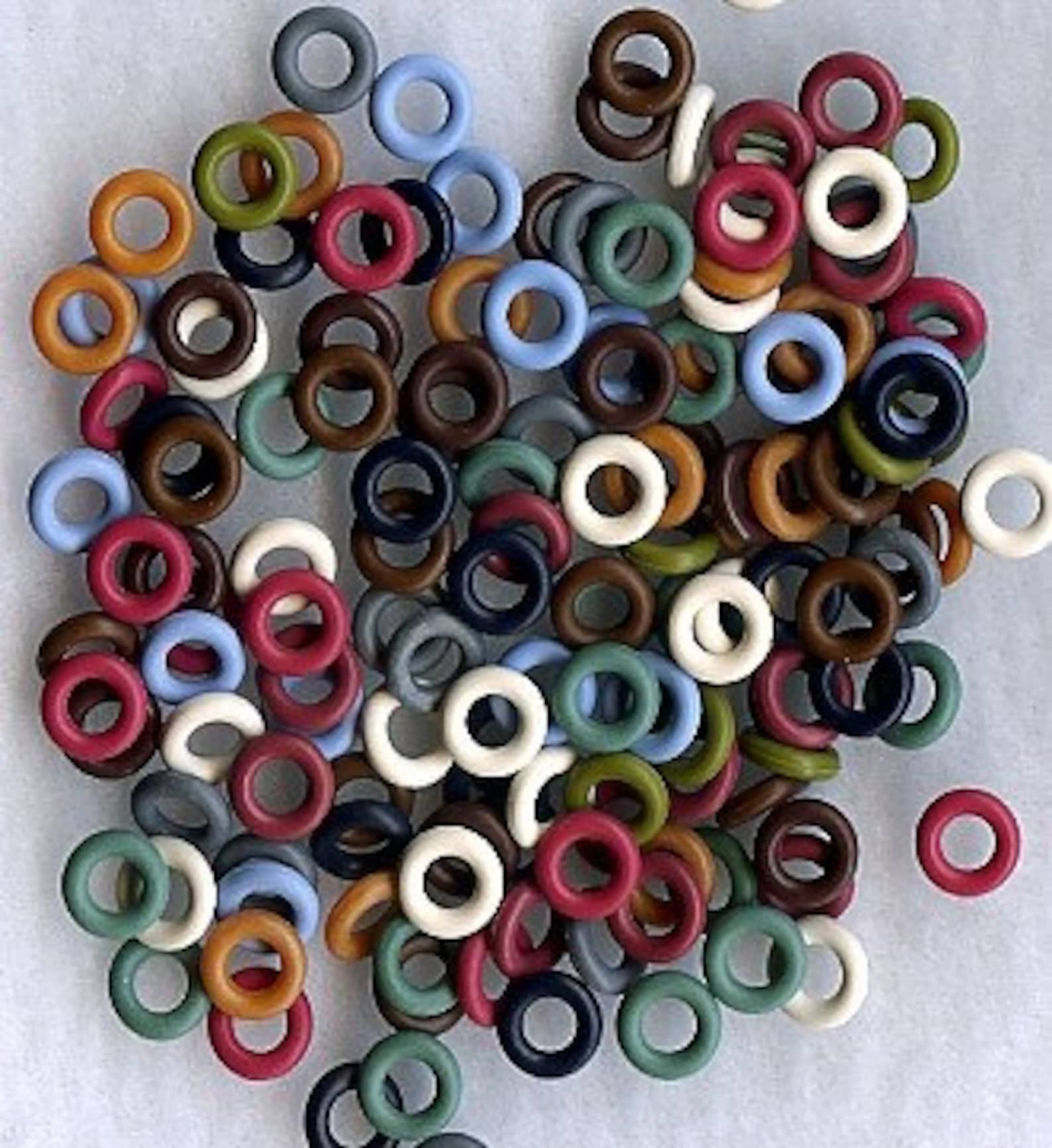 7.25mm Earthy Mix O Rings - Etsy