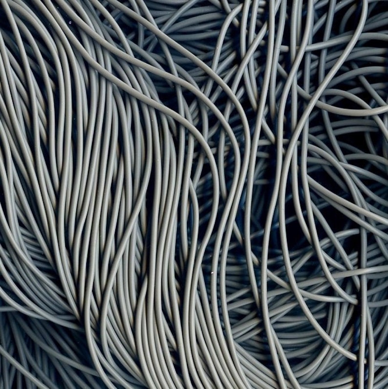 2mm Charcoal Gray Tubing - Etsy