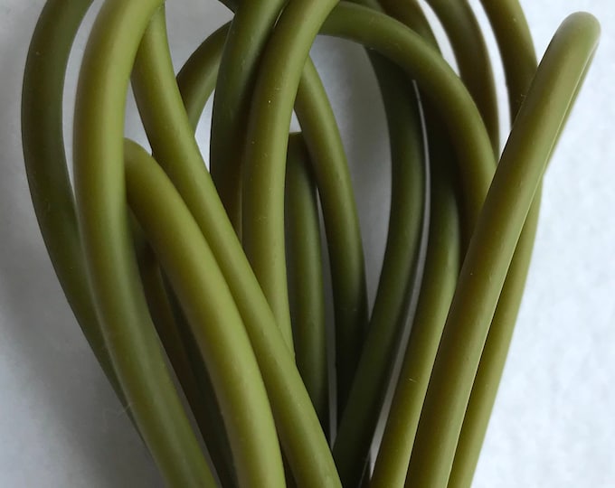4mm OLIVE Superb Tubing - Etsy