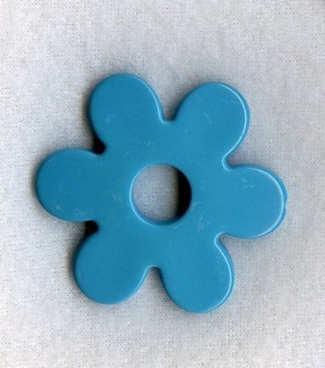 HUGE TURQUOISE POP Flower - Etsy