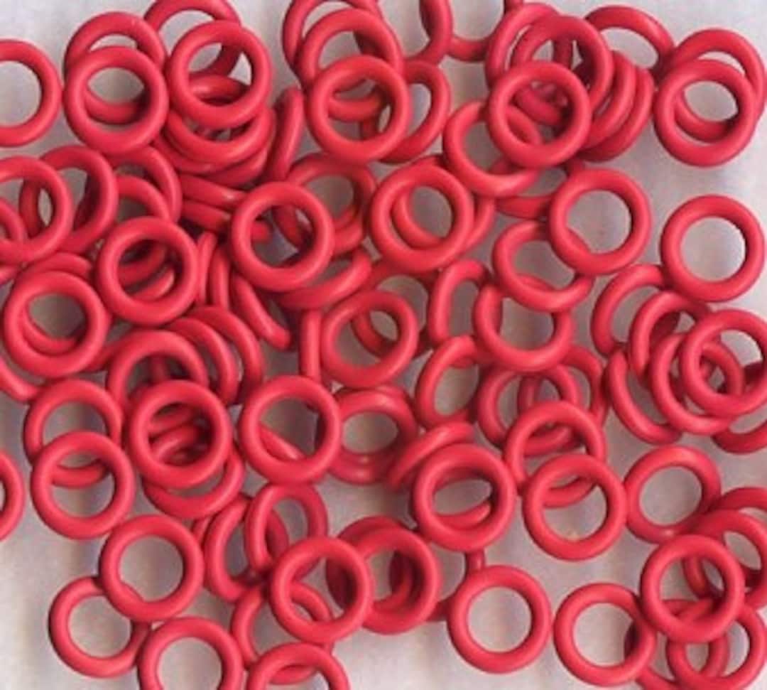 7.25mm CHERRY POP Red O Rings - Etsy