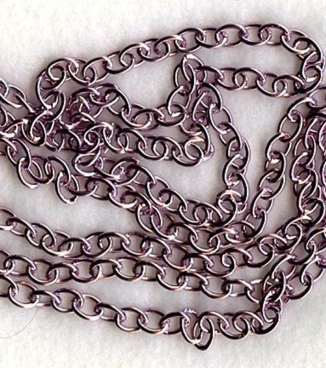 RETRO PINK CHAIN - Etsy