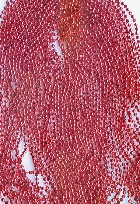 Bead & Ball Chain RED 29 Inch - Etsy