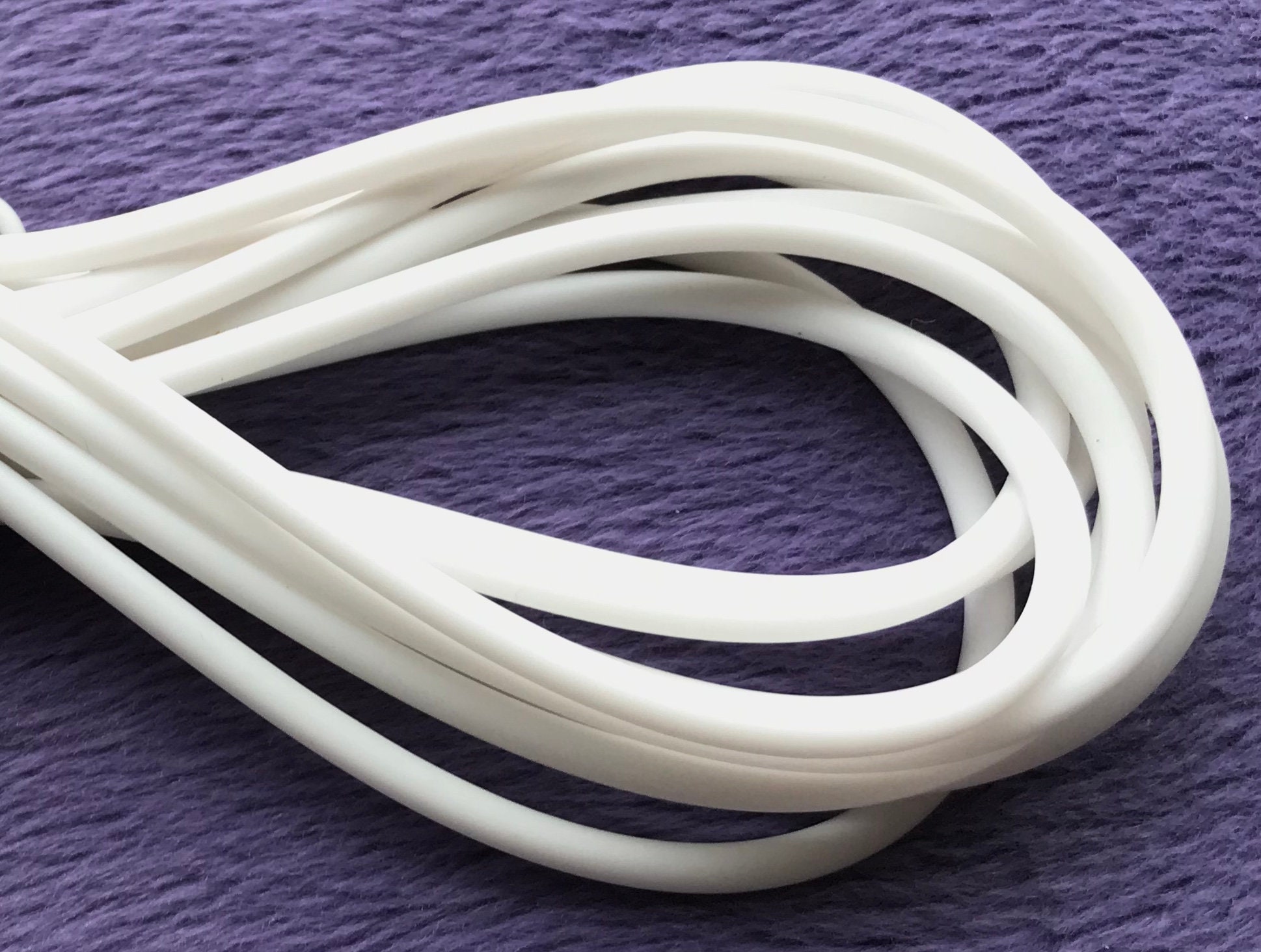 4mm PRISTINE WHITE Superb Tubing - Etsy
