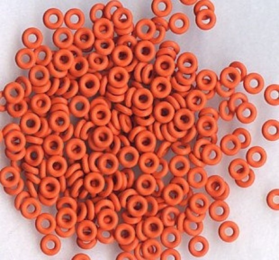 5mm ORANGE O Rings - Etsy