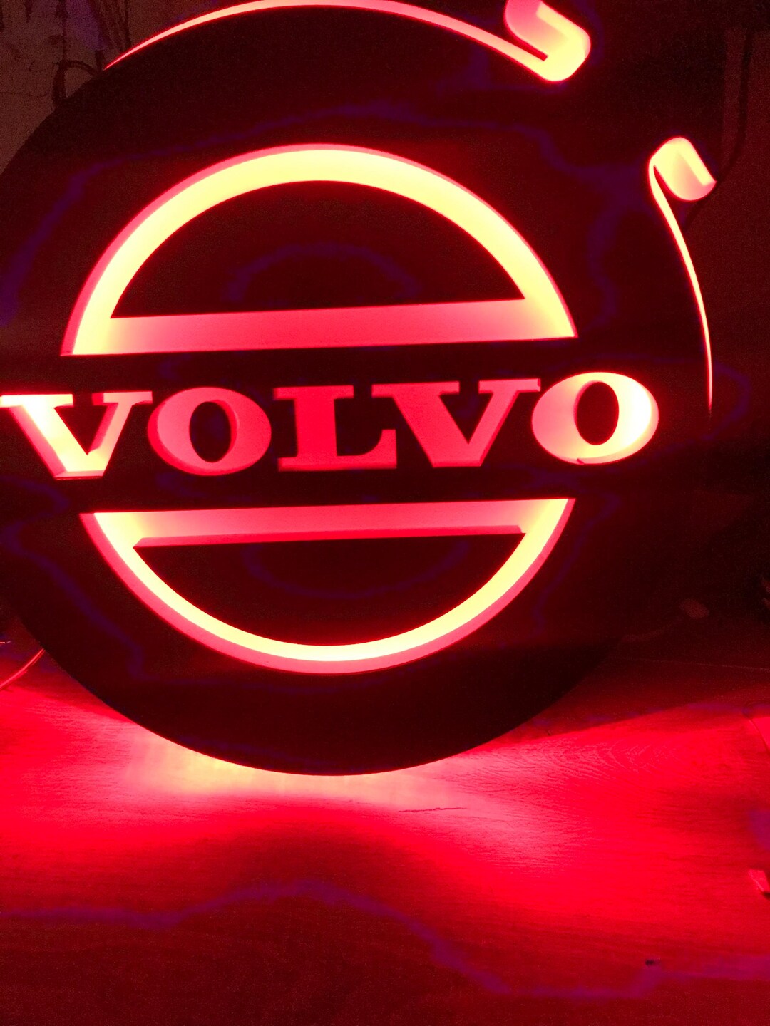 Volvo 3 D Led Multicolor With RGB 24v Remote Control - Etsy