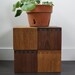 Modern Wood Plant Stand | Step Stool | Dovetail Wood Joints | Dovetail ...