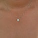 3 Ct Round Lab Created Diamond Necklace,14k Gold Lab Grown Diamond ...