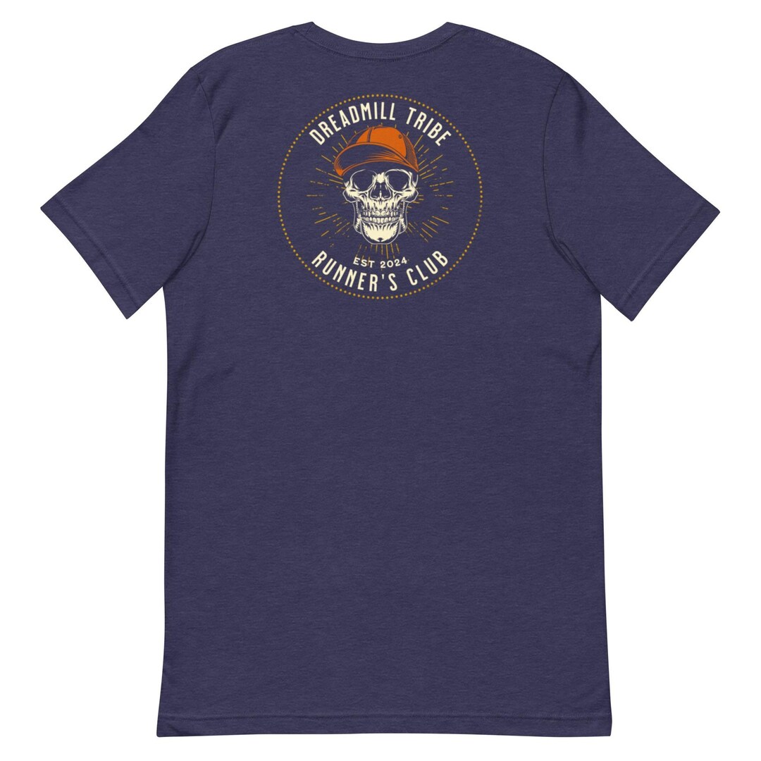 Running T-shirt Skull With Hat - Etsy
