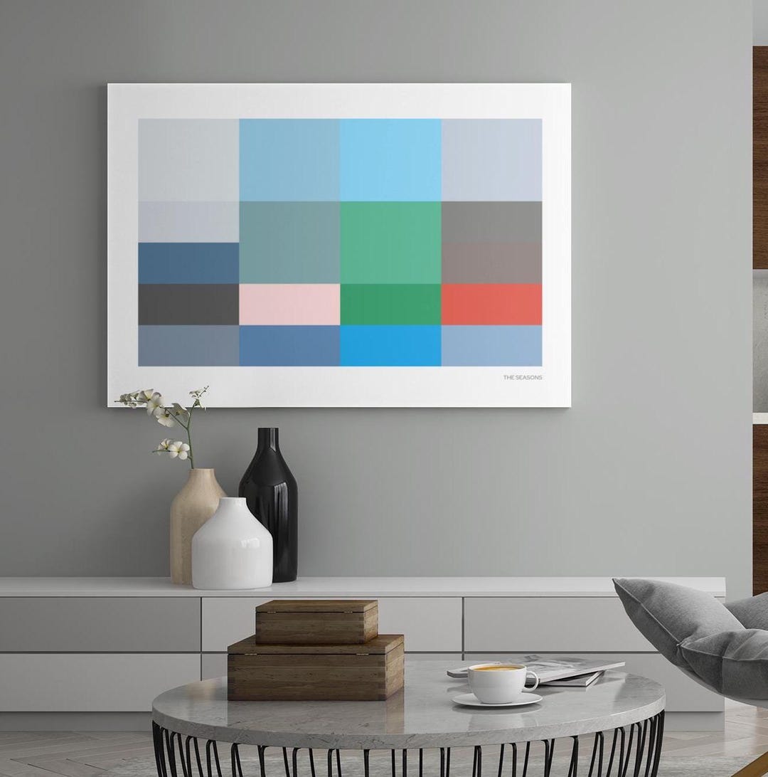 The Seasons Poster Sequence - Etsy